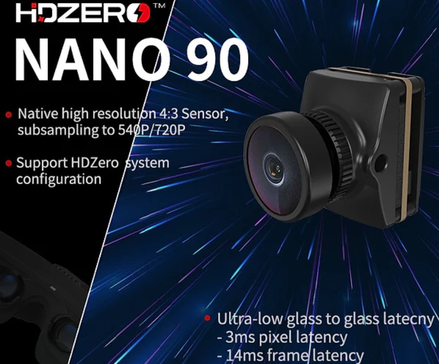 Nano 90 Camera By HDZero - Drone-FPV-racer.com